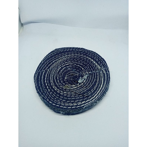 Jual KAIN POLES (POLISH) JEANS 4" inchi x 1 cm | Shopee Indonesia