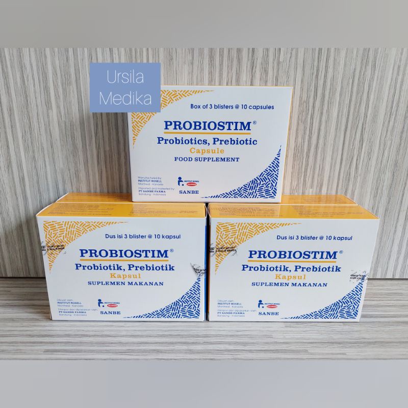 Jual Probiostim | Harga 1 Box | isi 30 caps | Shopee Indonesia