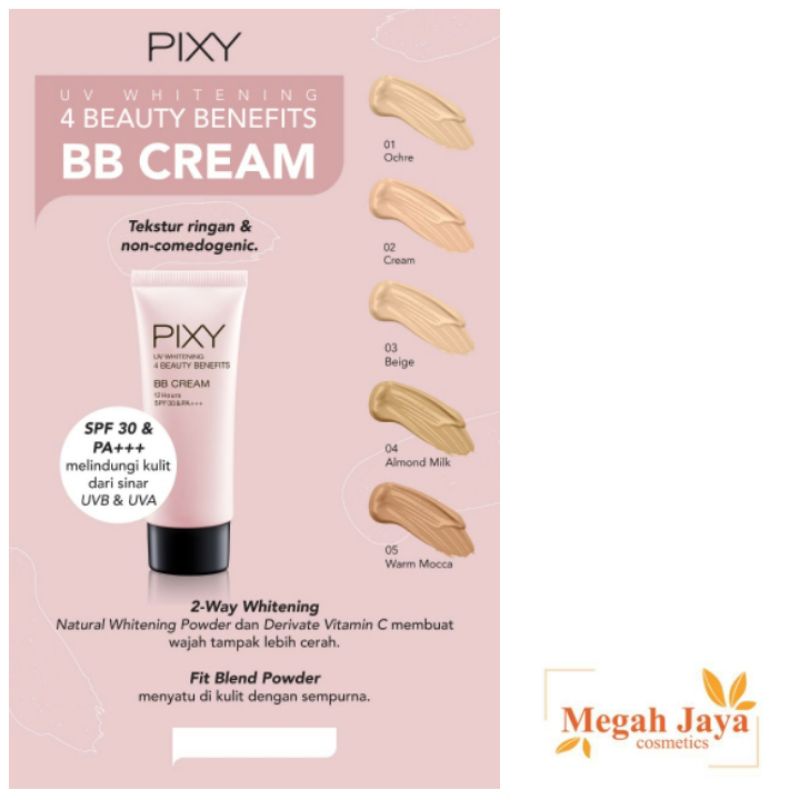 Jual (SPESIAL) 1PC PIXY 4 BEAUTY BENEFITS BB CREAM 30 Ml | Shopee Indonesia