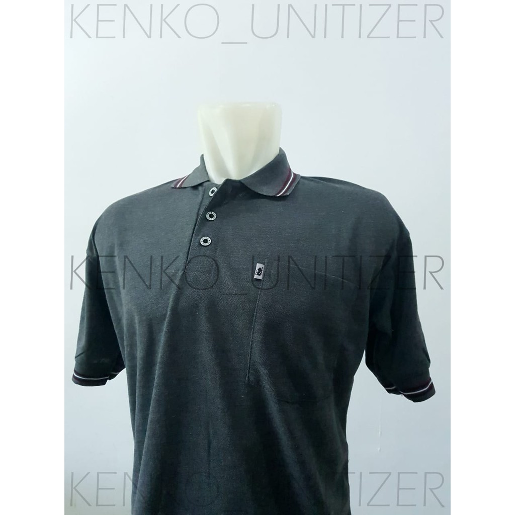 Jual UNITIZER LS ( XL ) Kaos Polo Pria shirt SAKU KANTONG / Kaos Kerah ...