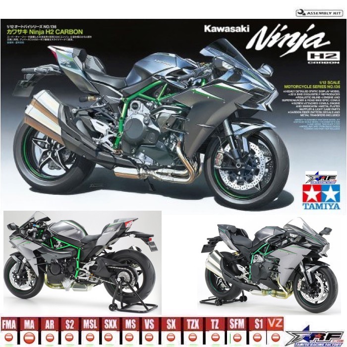 Jual TAMIYA 14136 NINJA H2 CARBON | Shopee Indonesia