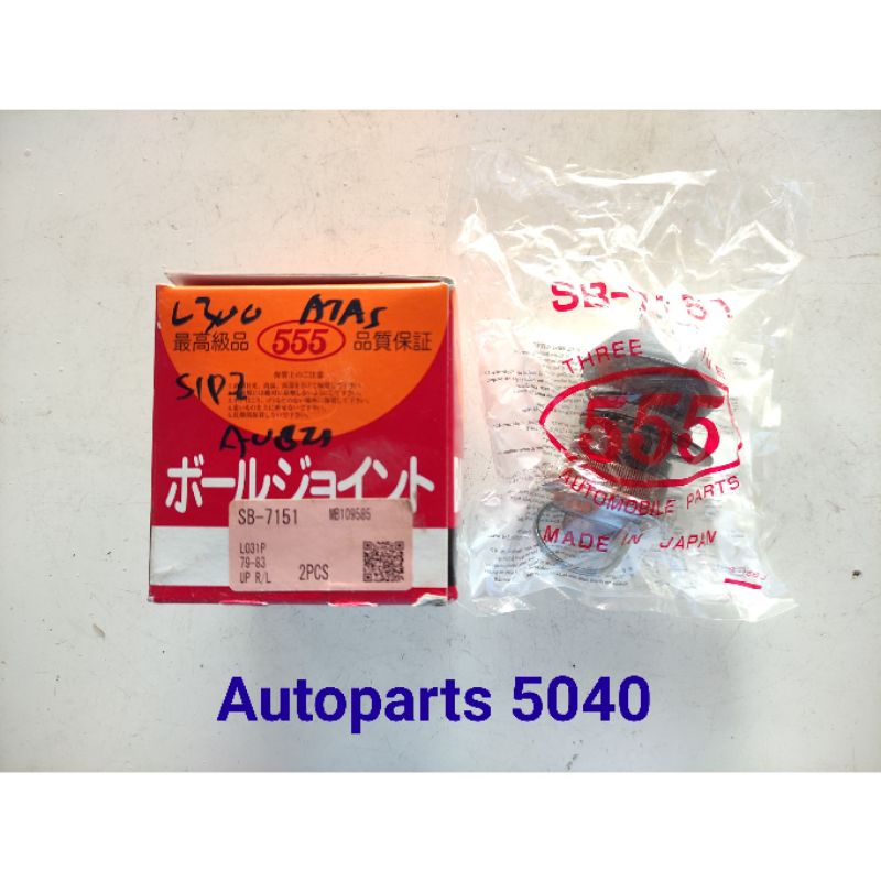 Jual Ball joint atas colt l300 kuda 555 original | Shopee Indonesia