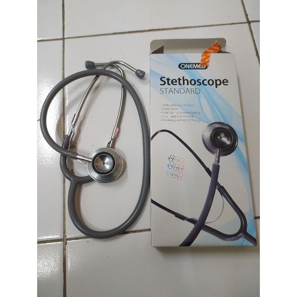 Jual Stetoskop Onemed Standard / Stethoscope Onemed / Stetoskop Standard Onemed | Shopee Indonesia