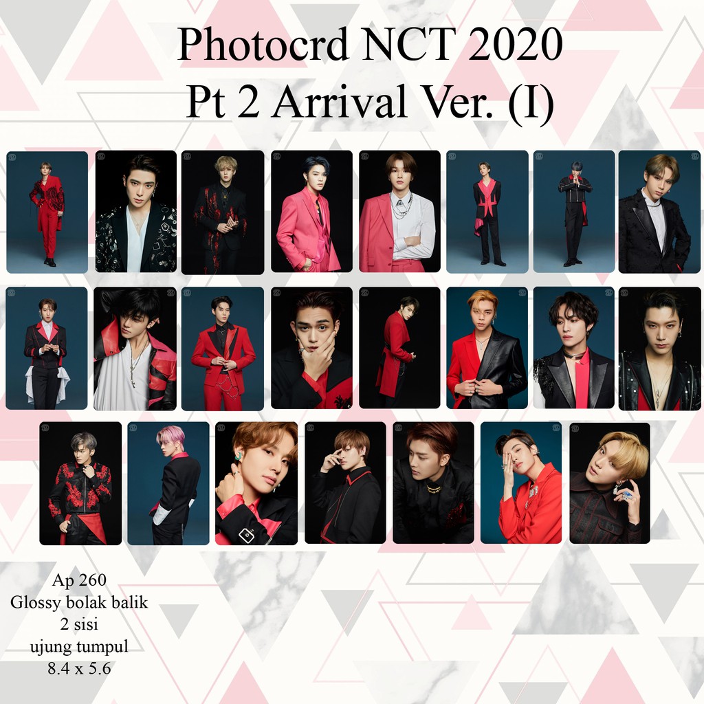 Jual FANMADE PHOTOCARD NCT 2020 Resonance Pt. 2 Arrival ver. | Shopee ...