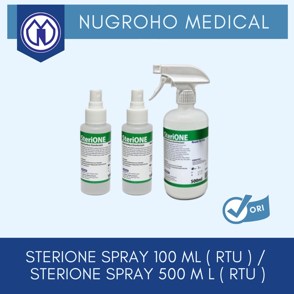 Jual STERIONE SPRAY 100 ML ( RTU ) / STERIONE SPRAY 500 M L ( RTU ...