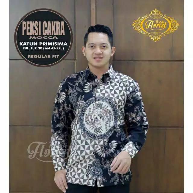 Jual BATIK PEKSI CAKRA MOCCA | Shopee Indonesia
