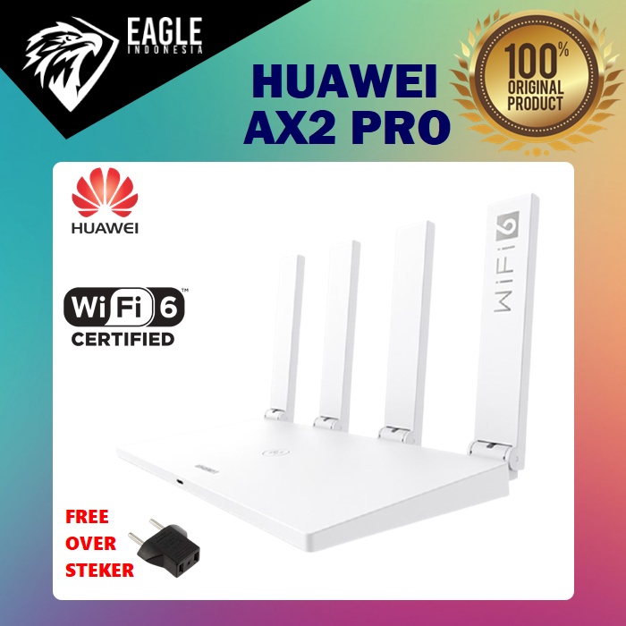 Jual HUAWEI AX2 PRO WiFi 6 MESH Gigabit Dual Band Wireless Router | Shopee Indonesia