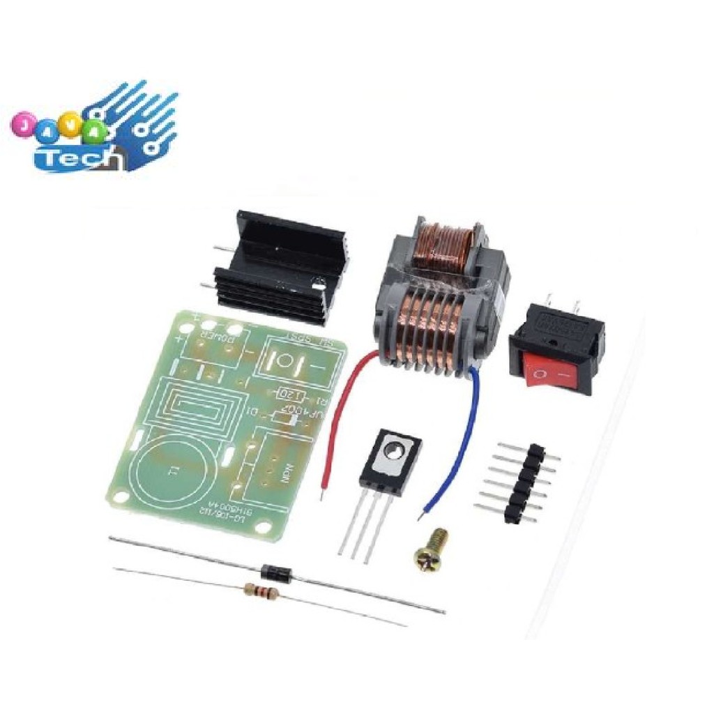 Jual Kit Modul DIY Generator Tegangan Tinggi 15kV Spark Arc Ignition ...