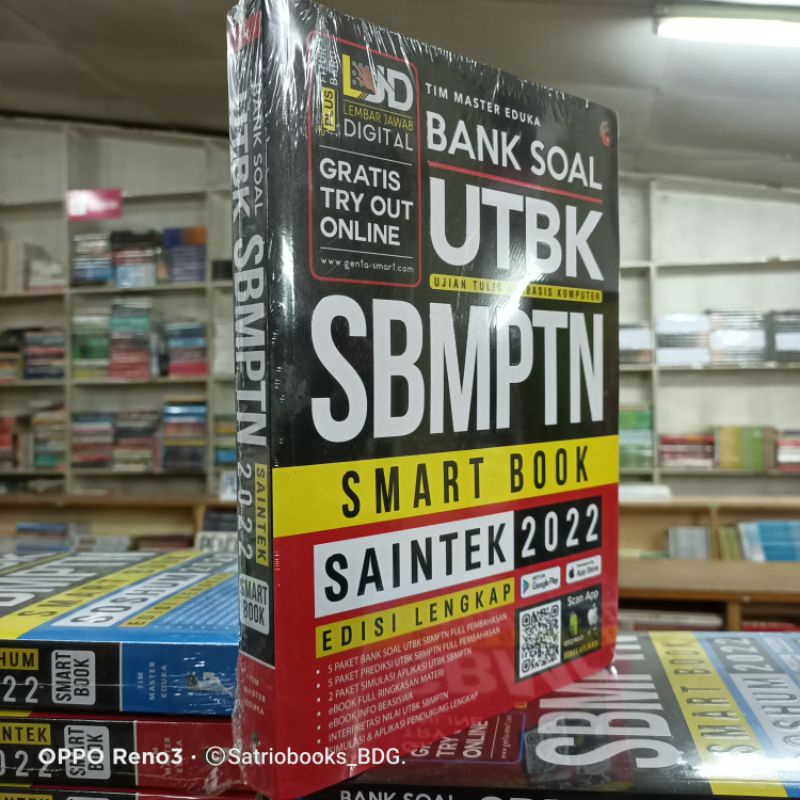 Jual BANK SOAL UTBK SBMPTN SAINTEK 2022. EDISI LENGKAP - TIM MASTER EDUKA - ORIGINAL. | Shopee ...