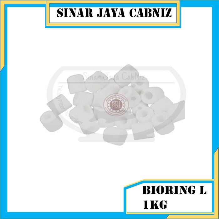 Jual BIORING / BIO RING 1000 GRAM MEDIA FILTER | Shopee Indonesia