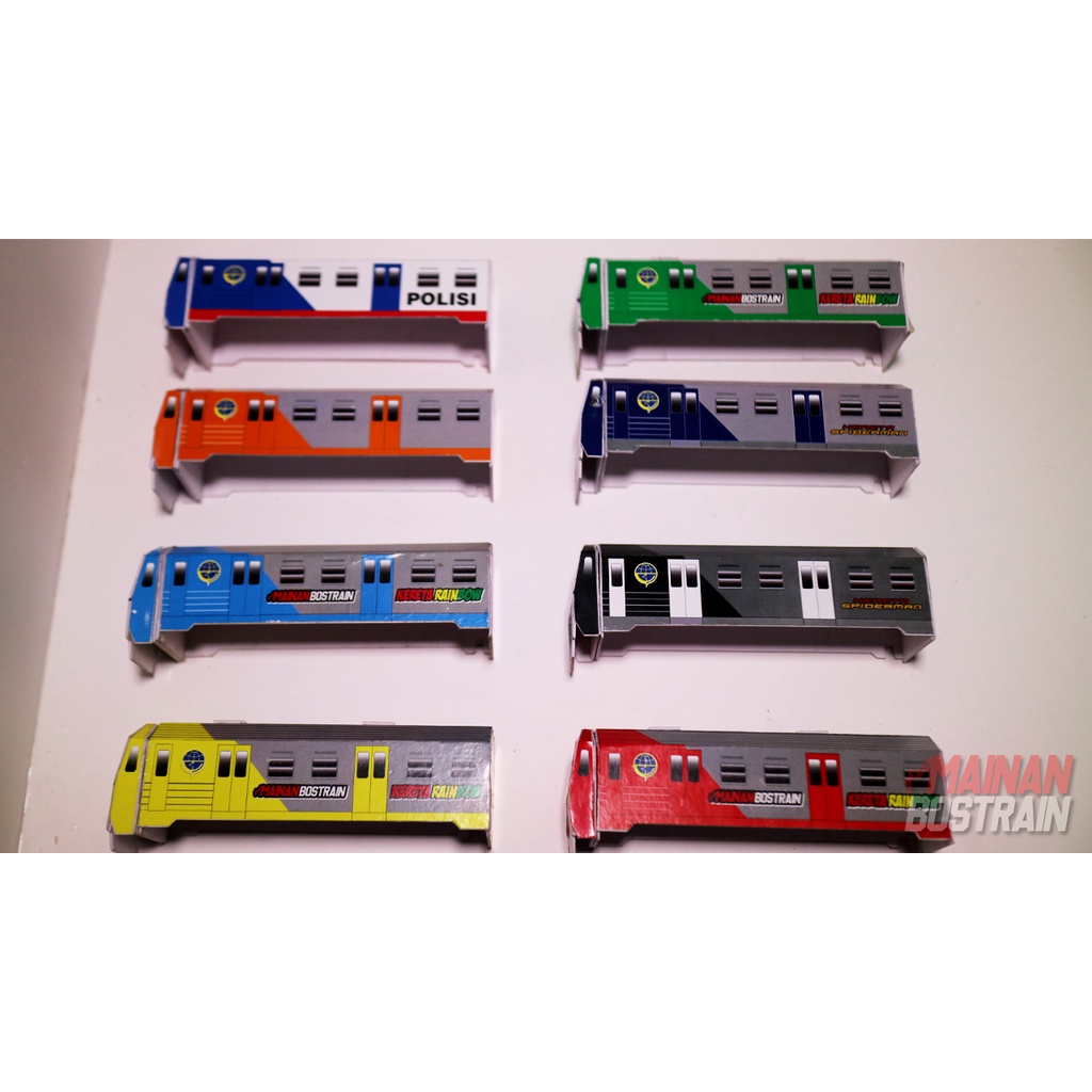 Jual Body Lokomotif Kereta Api Railking Rail King Karakter Warna Bisa ...