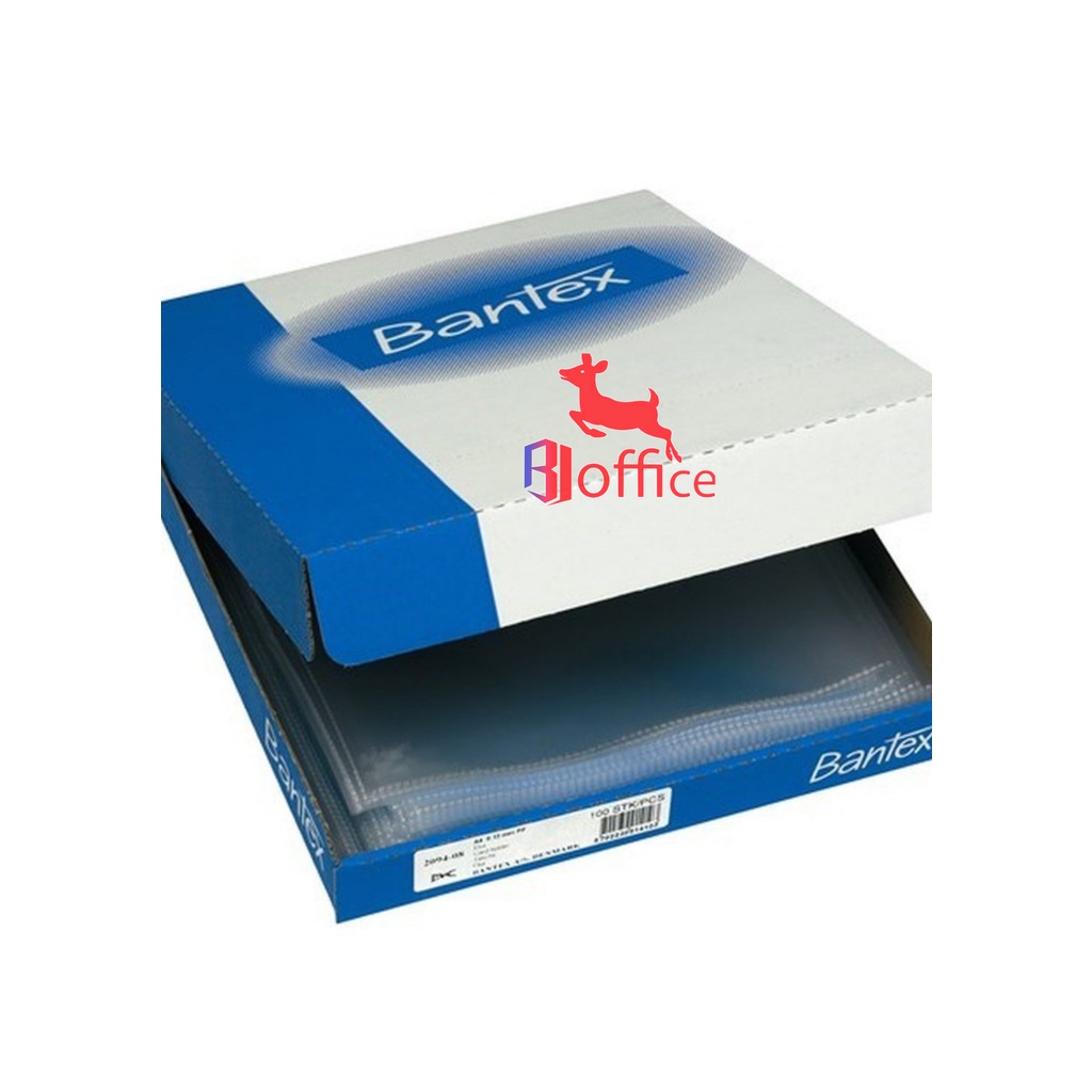 Jual Bantex Pocket Folio / F4 2045 08 20 Sheets / Lembar (Kulit Jeruk ...