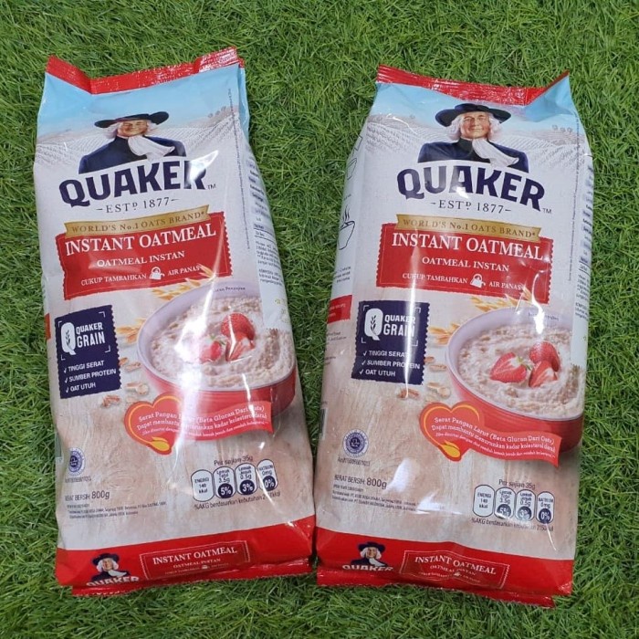 Jual QUAKER INSTANT OATMEAL 800g | Shopee Indonesia