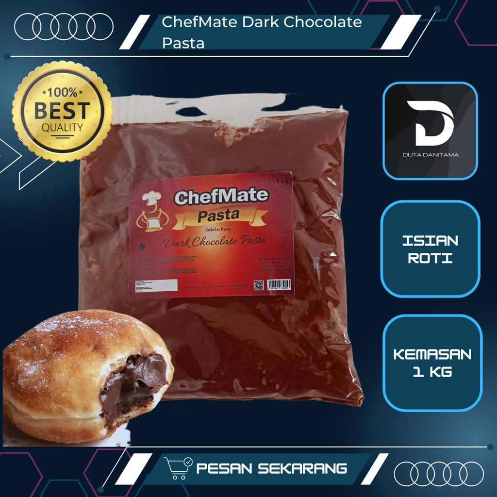 Jual Chefmate Pasta Filling Dark 1 kg | Shopee Indonesia