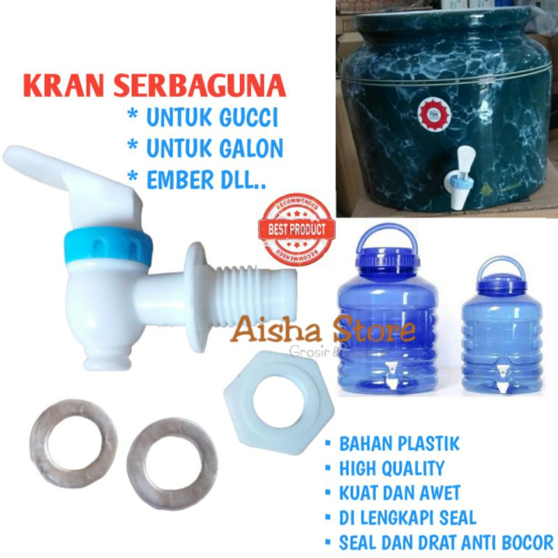 Jual KRAN AIR MINUM KRAN GUCI KRAN GALON PLASTIK KRAN GALON MINI GUCI ...