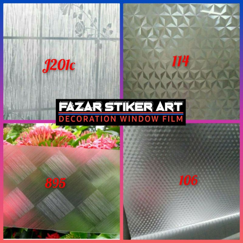 Jual Stiker Kaca / Stiker Kaca Jendela Rumah / Stiker Kaca Gedung ...