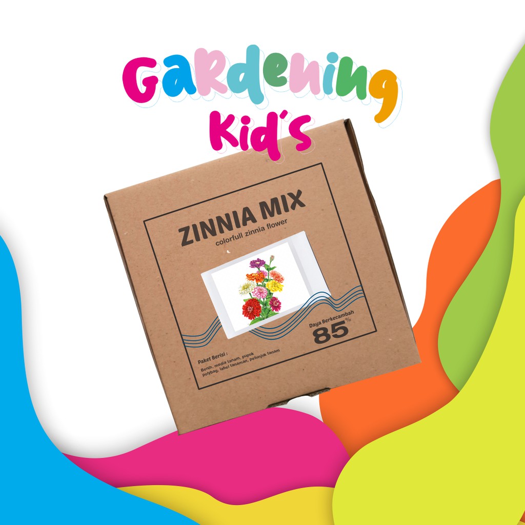 Jual Paket Langsung Tanam - Gardening Kit for Kids - Benih Bunga Kertas ...