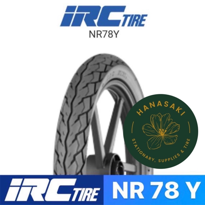 Jual Ban Motor IRC NR 78 Y ( NR78Y ) 80/90-17 ( Non Tubeless ) | Shopee ...