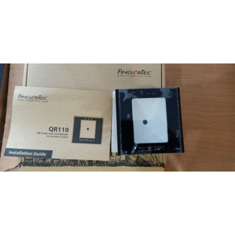Jual Acces Door Fingertec QR 110 (Mesin Absensi) Verifikasi QR code dan ...