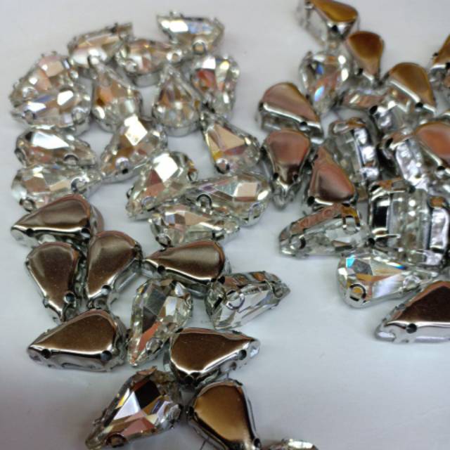 Jual Diamon KAC cangkrang cangkang tetes kecil per lusin UKURAN 8X13 ...