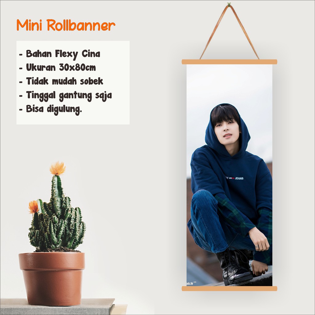 Jual Mini Roll Banner Wonwoo Seventeen | Shopee Indonesia