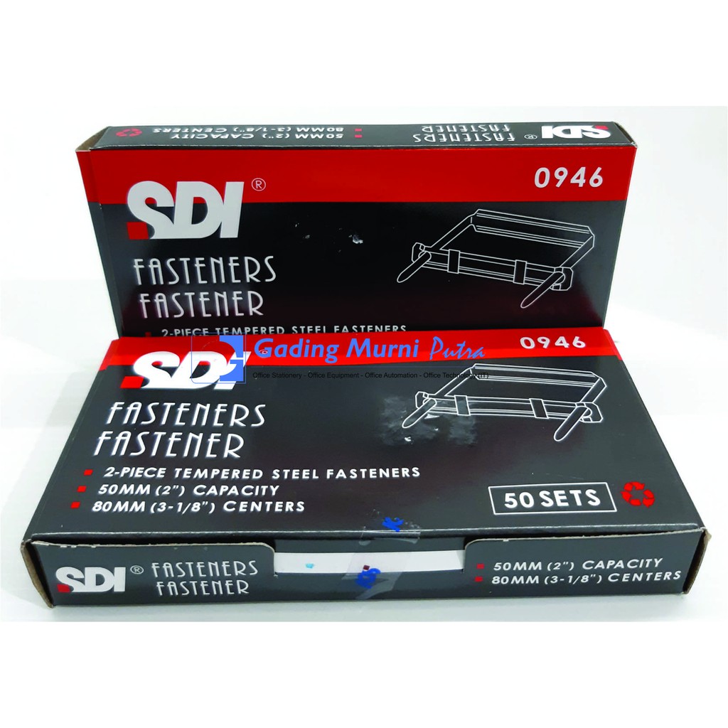 Jual Paper Fastener Acco / Pengikat Kertas SDI 0946 Besi | Shopee Indonesia