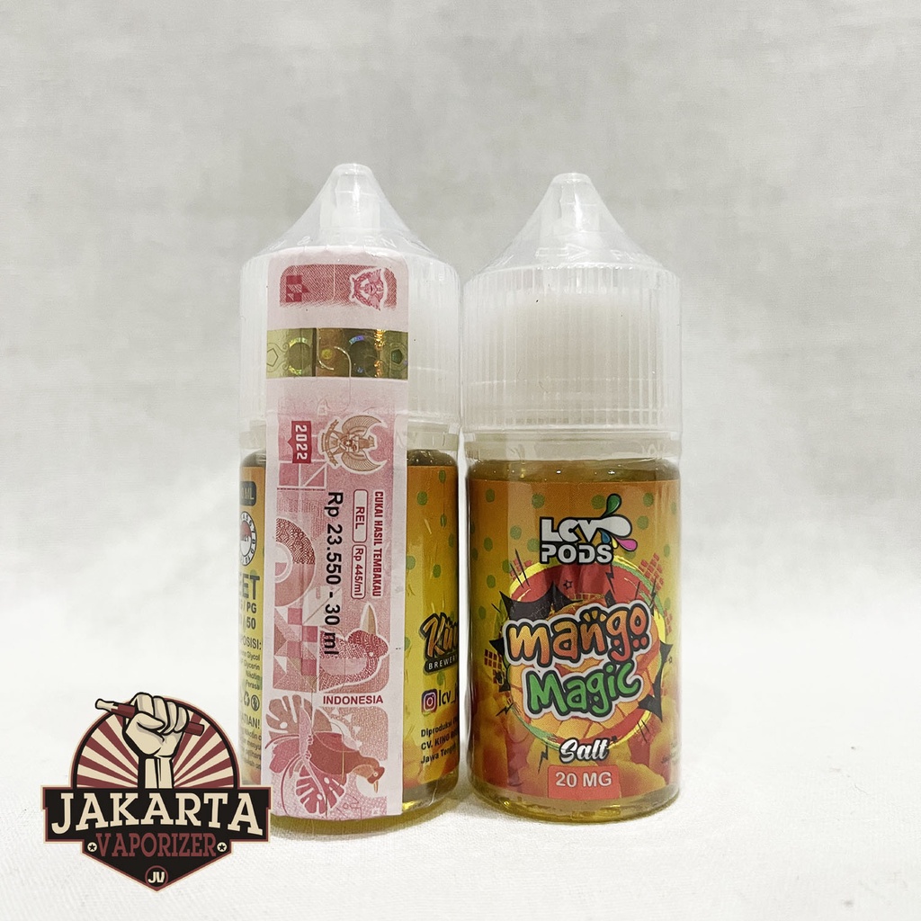 Jual [SALT] LCV MANGO MAGIC SALTNIC 30ML 20MG LIQUID SALT VAPOR BY LCV ...