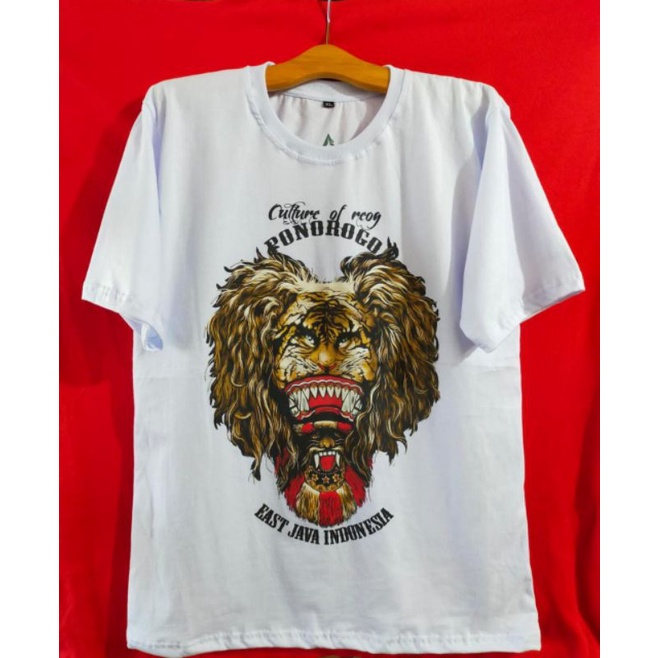Jual KAOS BUDAYA BARONG REOG INDONESIA ORIGINAL PONOROGO BR003 | Shopee ...