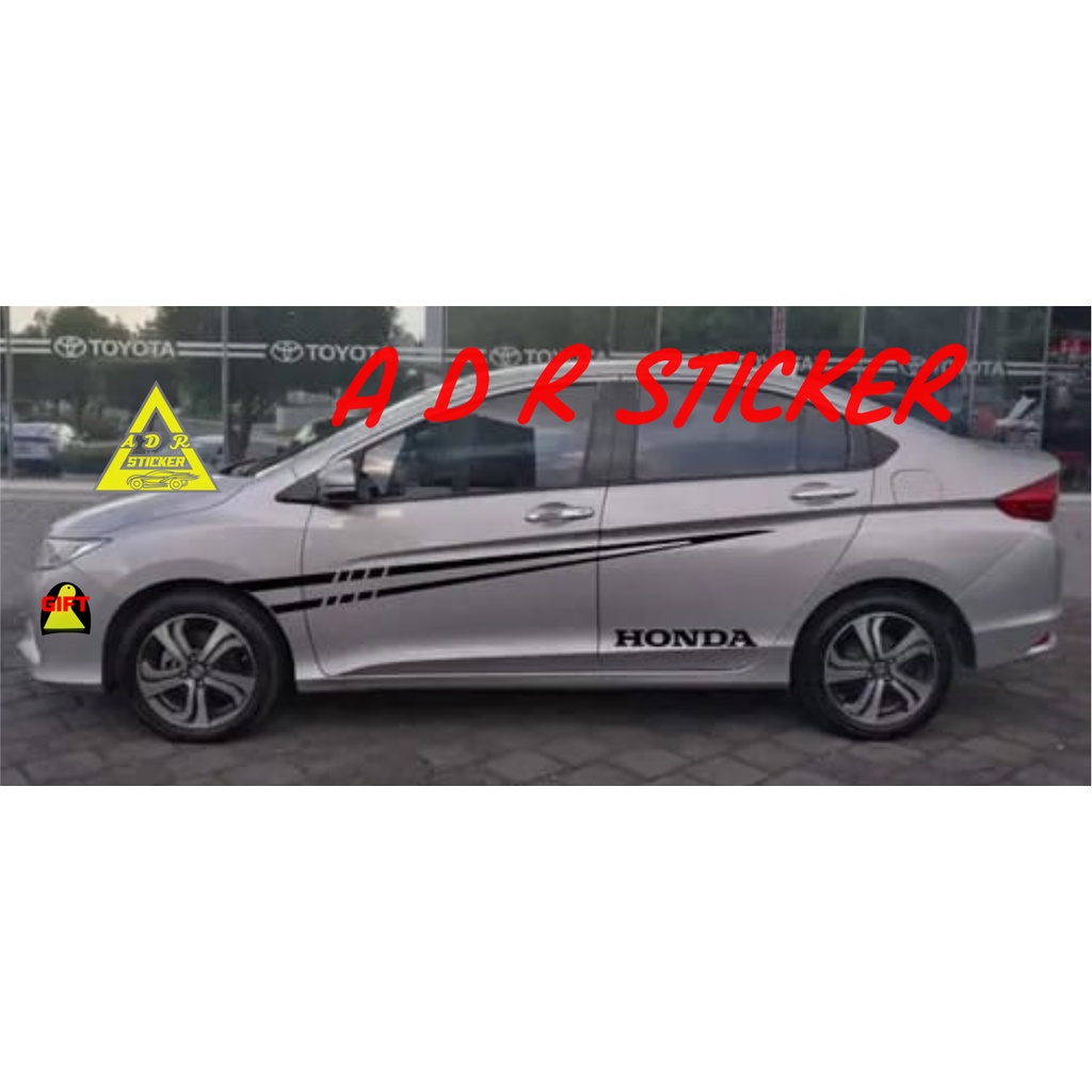 Jual STRIPING STICKER STIKER MOBIL SEDAN MINIMALIS STICKER STIKER MOBIL ...