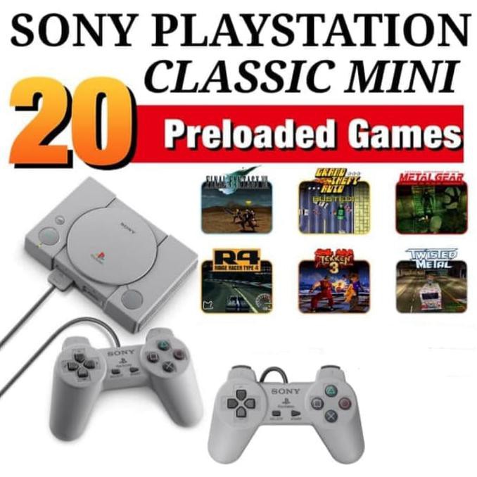 Jual PROMO !!! ORIGINAL Sony PlayStation Classic Mini | Shopee Indonesia