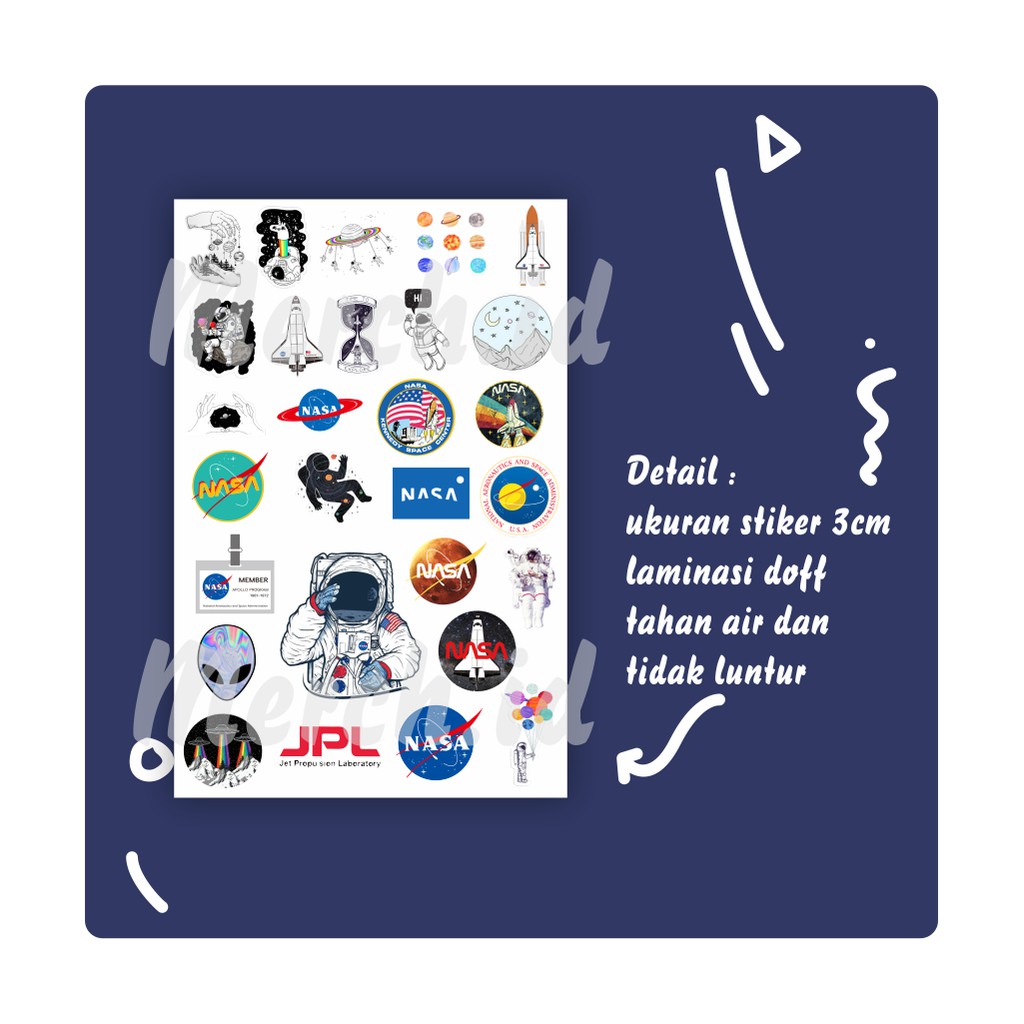 Jual STIKER CASE HP CASE LAPTOP STIKER AESTHETIC SPACE ASTRONOT VERSION ...