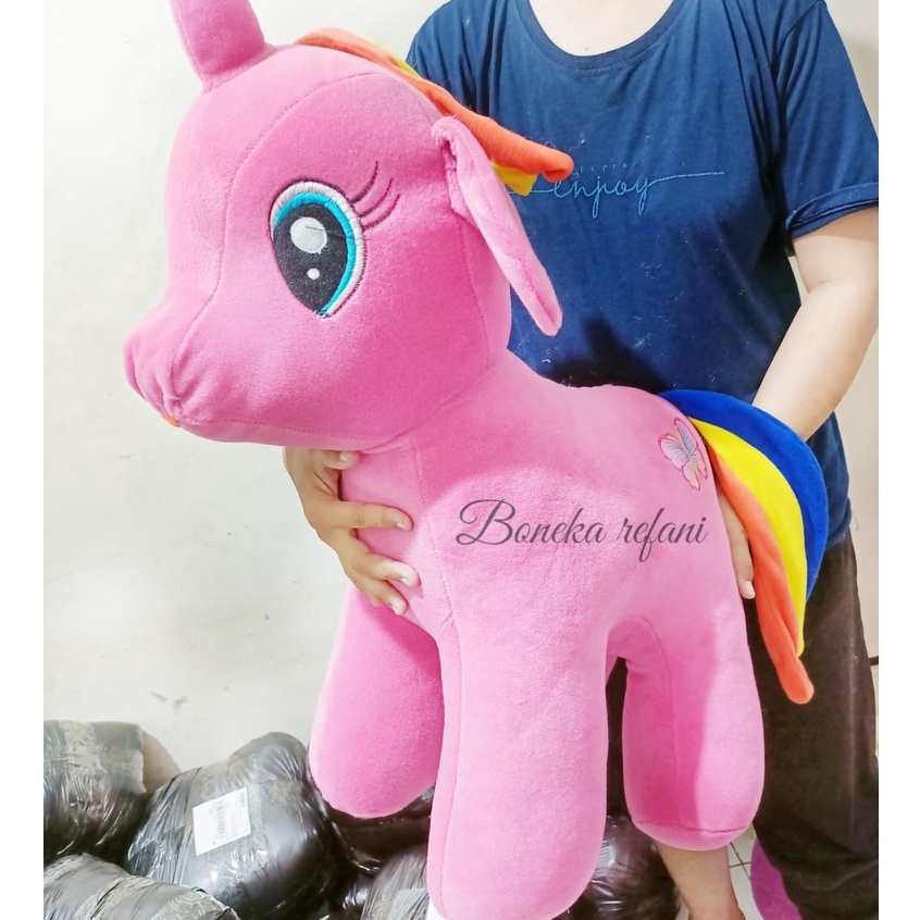 Jual Boneka Kuda Poni Little Pony Unicorn Jumbo | Shopee Indonesia