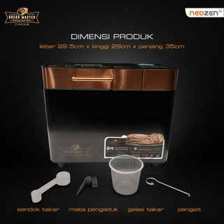 Jual Bread Master Chrome Alat Pembuat Roti Otomatis Bread Maker Mesin ...