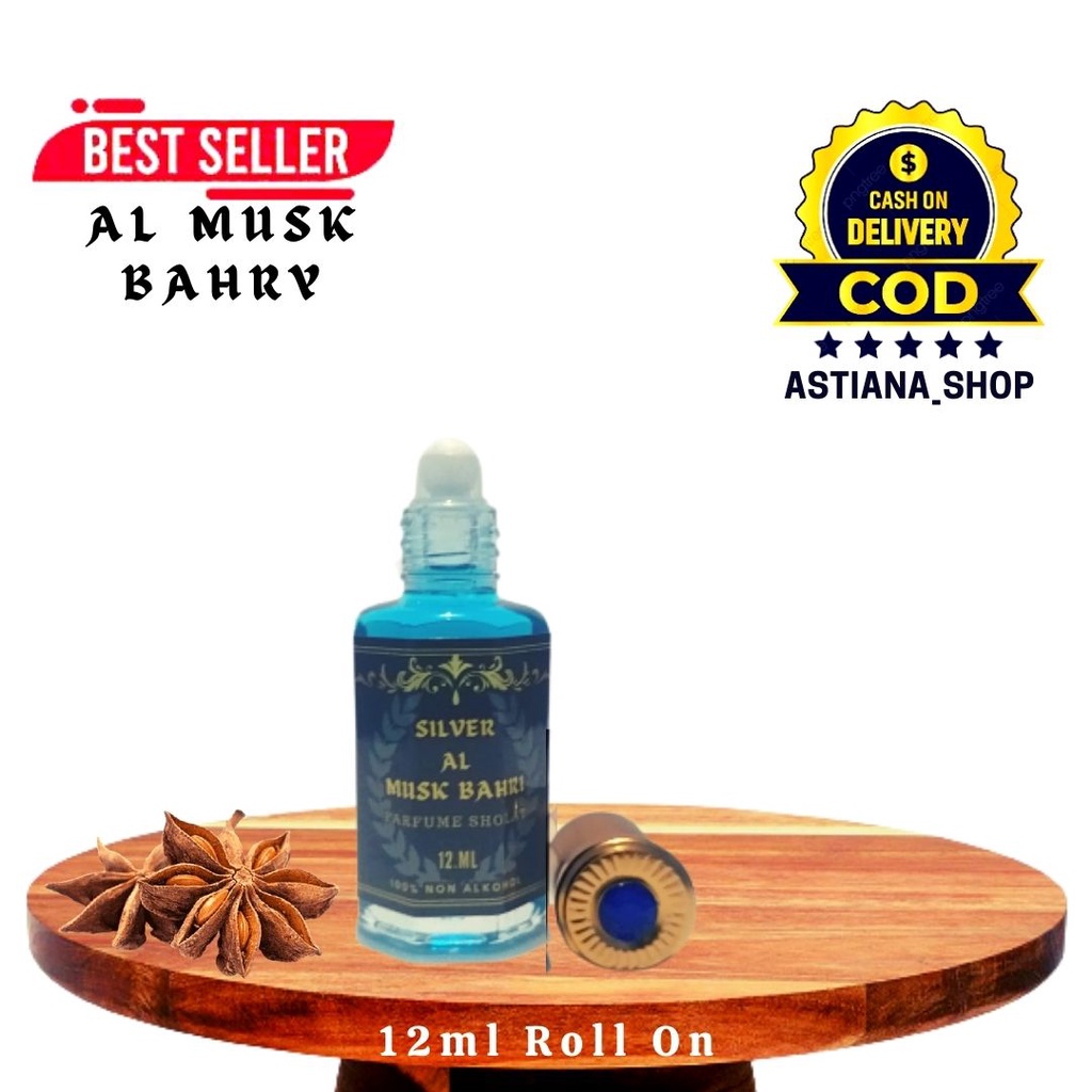 Jual Musk Bahry Parfum Sholat Murni Minyak Wangi Arab Non Alkohol 12ml ...