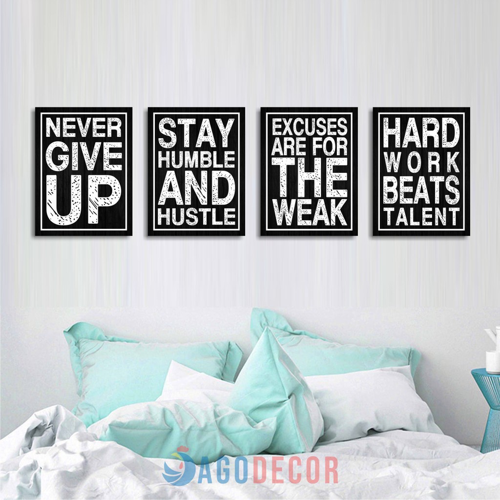 Jual HIASAN DINDING QUOTE MOTIVASI PAJANGAN WALL DECOR DEKORASI DINDING ...