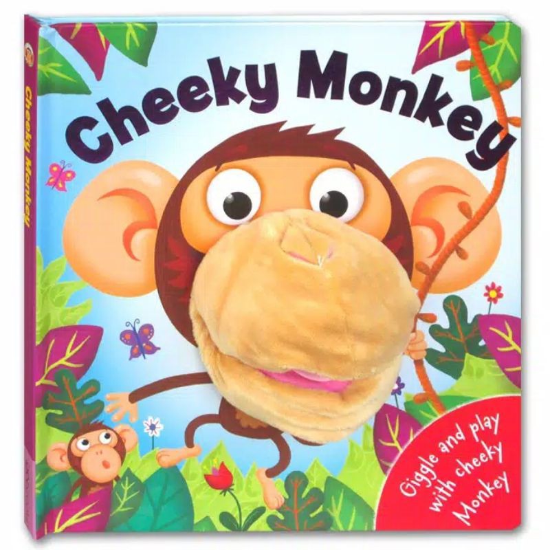 Jual Cheeky Monkey Board Book with Hand Puppet | Shopee Indonesia