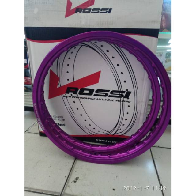 Jual VELG JARI ROSSI RING 17 UNGU X140 -NOT VELG TK TDR -VELG ROSSI ...