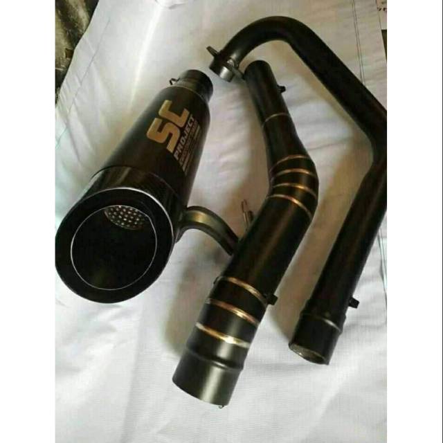 Jual Knalpot racing SC PROJECT S1 for Vixion racing xabre CBR 150R ...