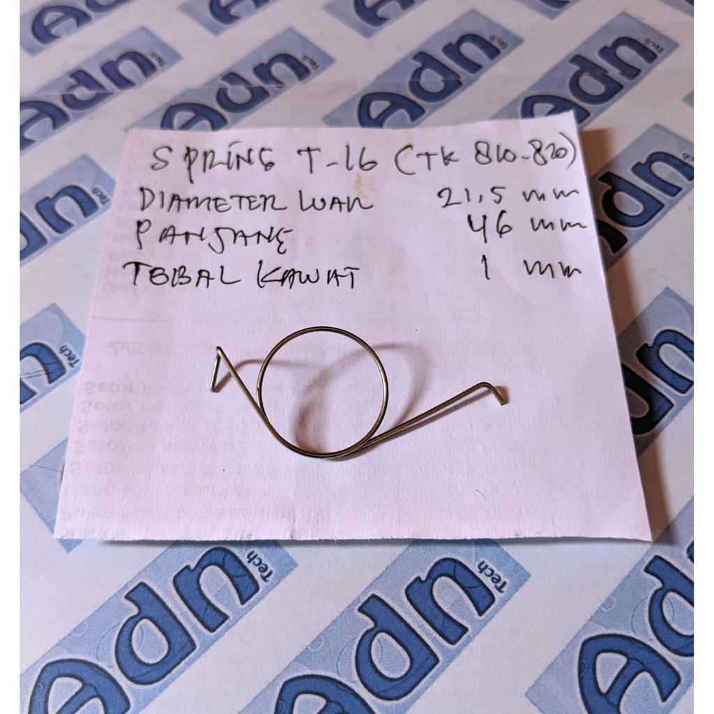 Jual SPRING SETENLIS PELATUK TINTA T16 SPAREPART MESIN CETAK OFFSET ...
