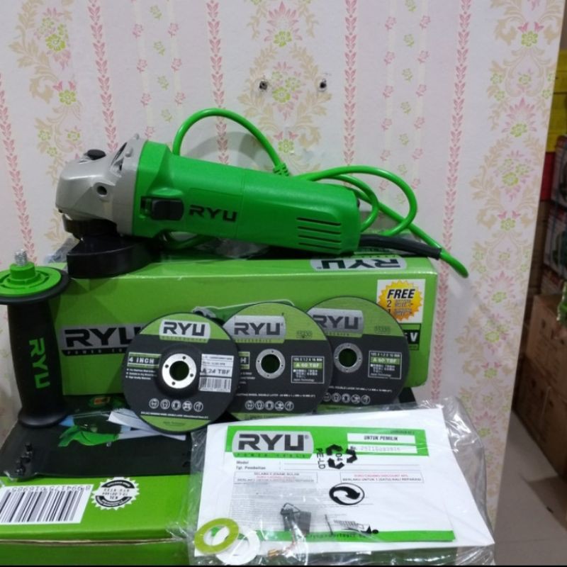 Jual mesin gerinda tangan Ryu rsg-100 5V - gerinda Ryu rsg 100-5v ...