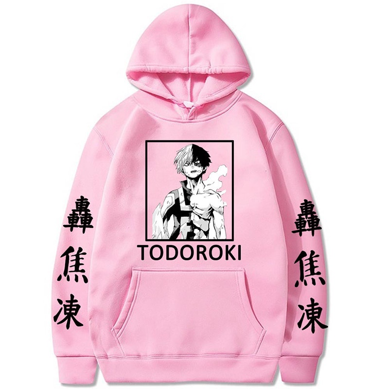 Jual My Hero Academia Hoodie Jepang Anime Shoto Todoroki Pullover ...