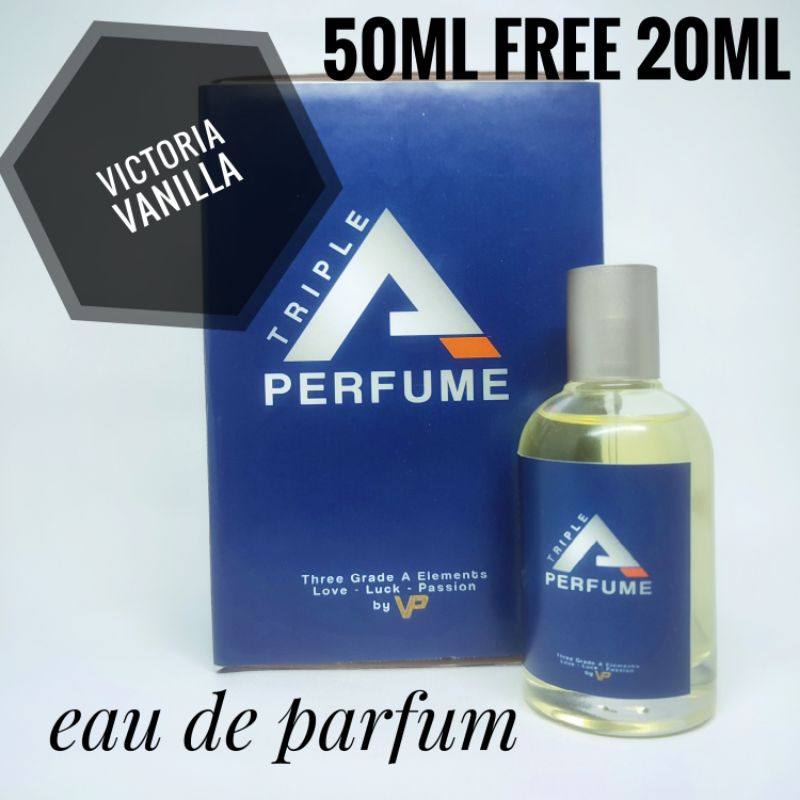 Jual Triple A Perfume Inspired by VICTORIA VANILLA 50ML ( FREE PARFUM ...
