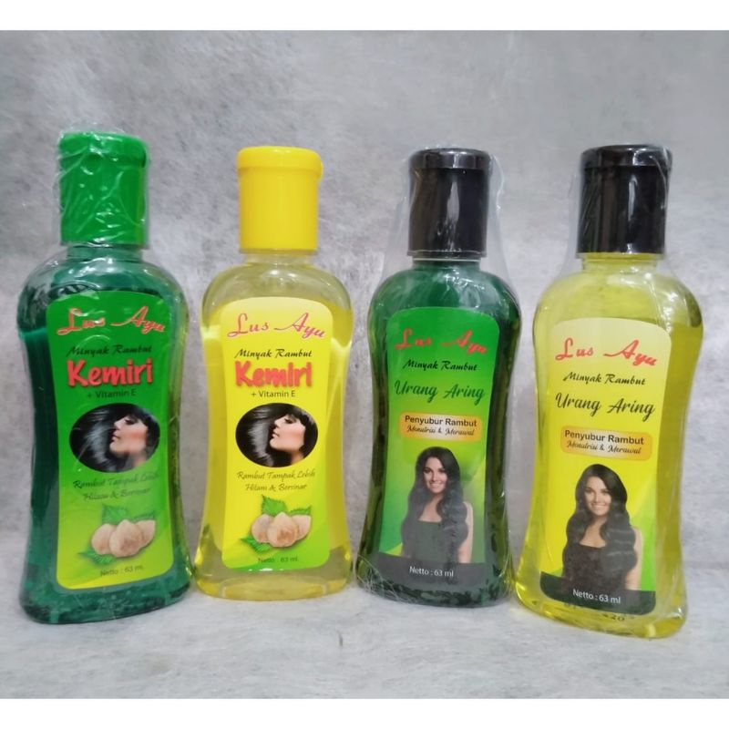Jual Lus Ayu Minyak Rambut Kemiri dan Urang Aring 63ml | Shopee Indonesia