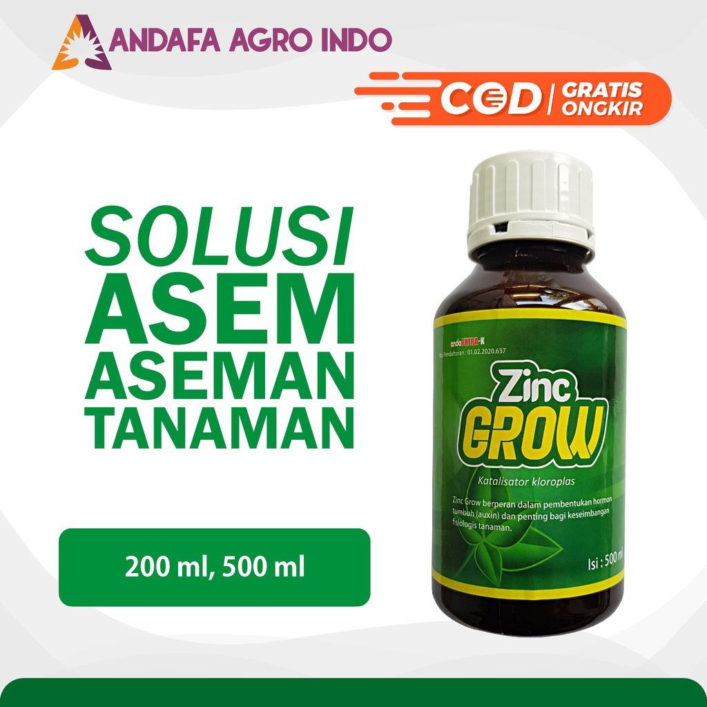Jual Obat Padi Zinc Grow Cair Obat Hama Padi Obat Pertanian Padi ...