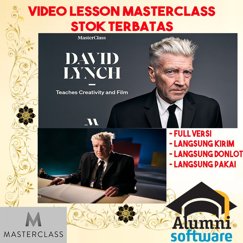 Jual MasterClass David Lynch - Creativity and Film VIDEO LIMITED ...