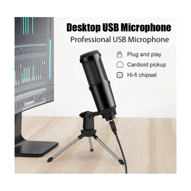 Jual mic colokan Jack USB studio mikrofon microphone PC laptop komputer ...