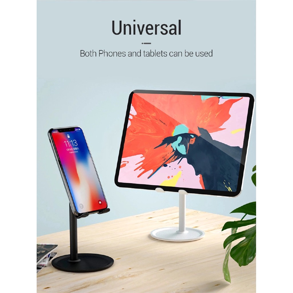 Jual Phone Holder Hp Tablet Dudukan Handphone Meja Bulat | Shopee Indonesia