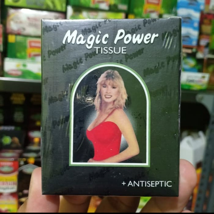 Jual TISSUE MAGIC BLACK ORIGINAL | TISU PRIA | Shopee Indonesia