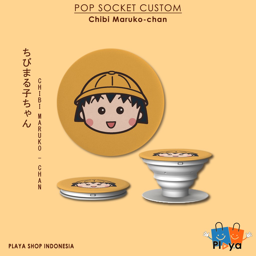 Jual Pop Socket Animasi/Anime Chibi Maruko - Chan | Shopee Indonesia