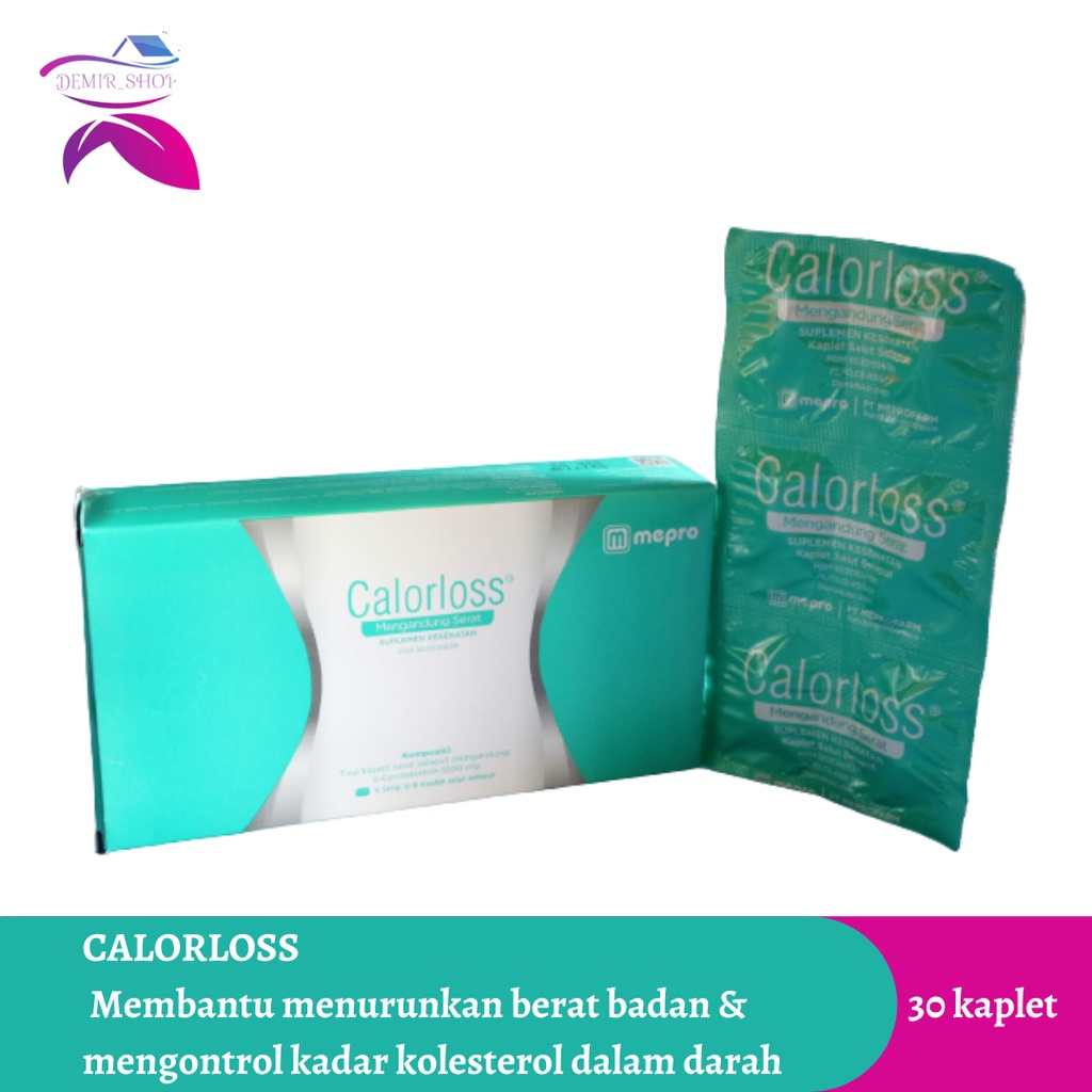 Jual Calorloss Obat Pelangsing Mengandung Serat Mengikat Lemak seperti ...